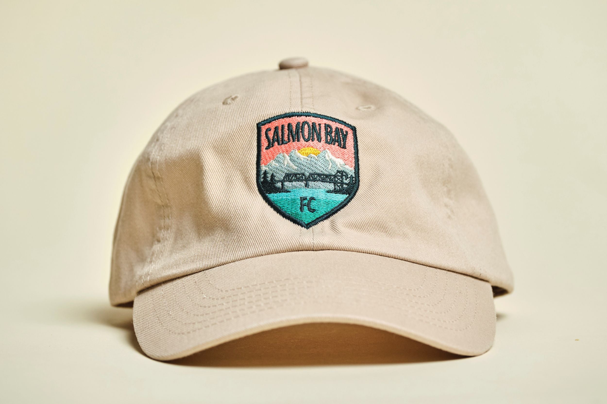 Salmon Bay FC Crest Cream Hat – Ballard FC & Salmon Bay FC